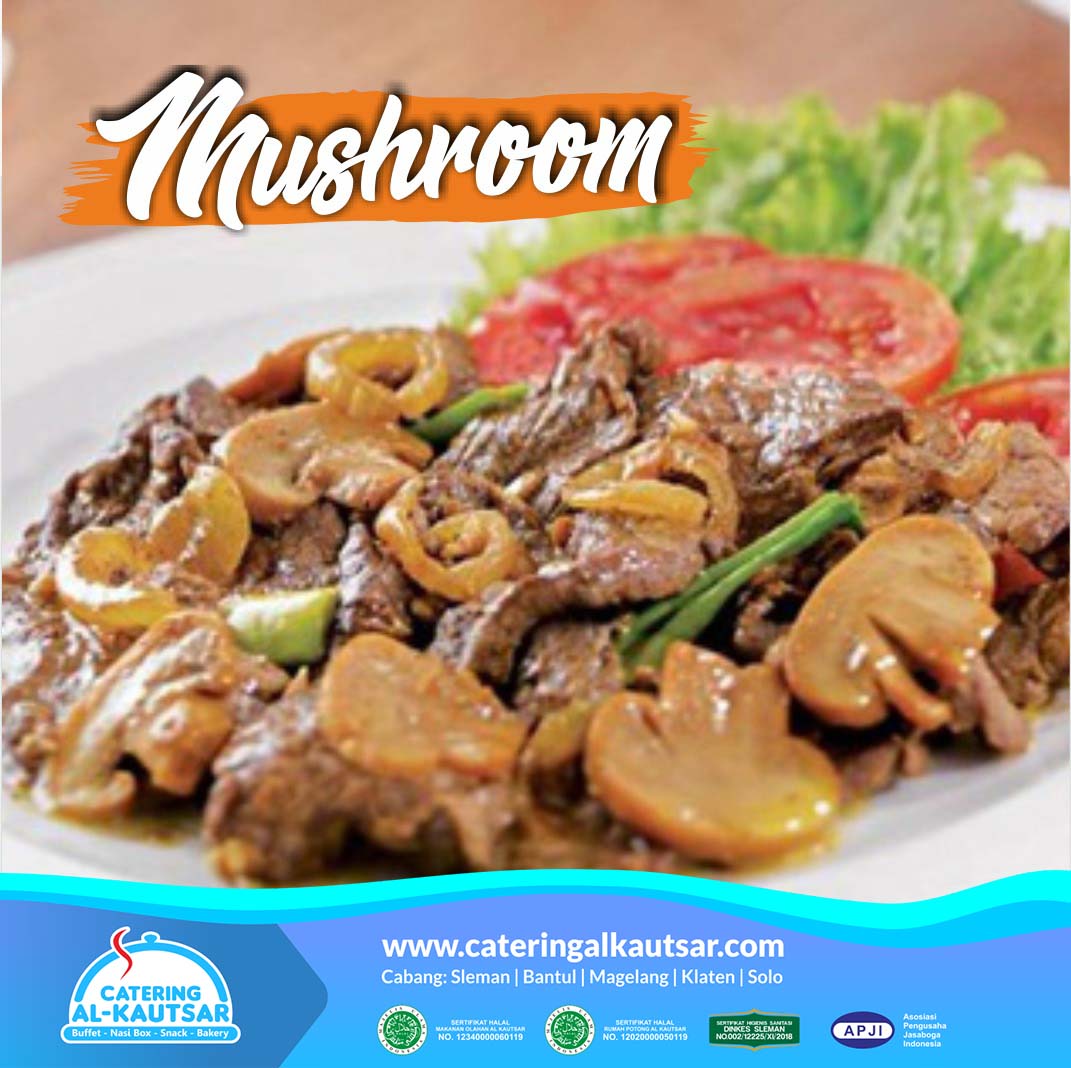 Hidangan Lamb Creamy Mushroom ala Catering Al-Kautsar – Catering Jogja ...